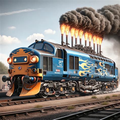 Class 37 Full Thrash Hot Rod Trains