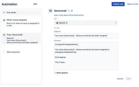 Email Notifications