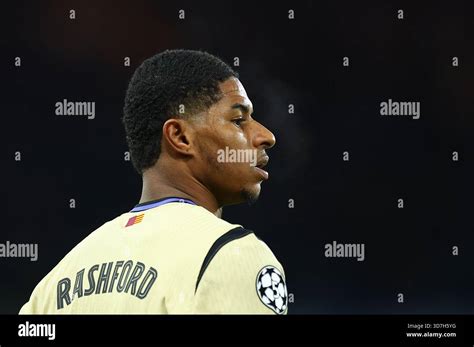 Marcus Rashford Of Barcelona During Chelsea And Barcelona Football