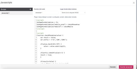 Agregar Validaciones Personalizadas En Formularios Del Web Builder