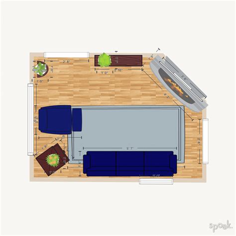 Small Den Layouts And Floor Plan Ideas
