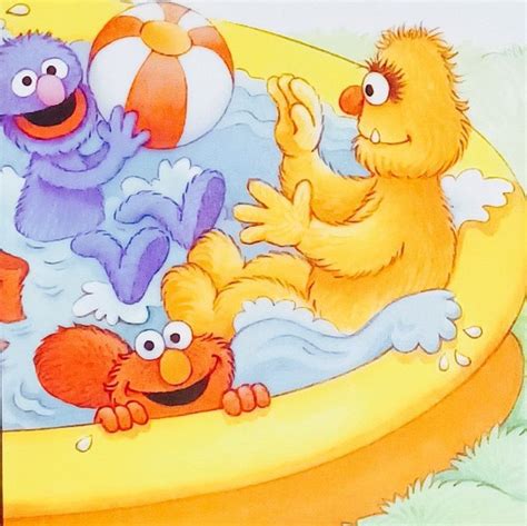 Elmo Matted 8x10 Sesame Street Print Swimming Pool Etsy