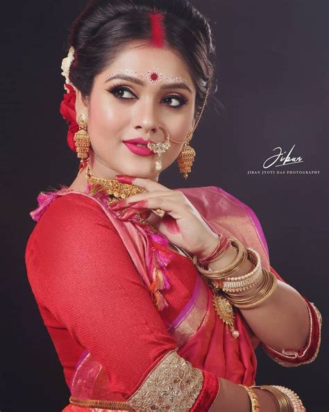 Pin By Pramod On Glamorous Makeup Bengali Bridal Makeup Indian