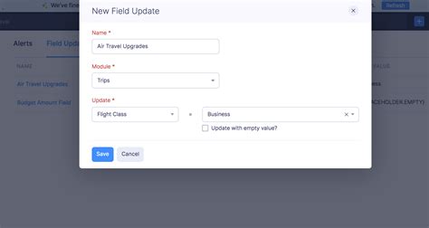 Field Updates User Guide Zoho Expense