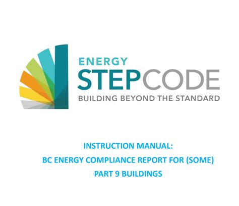Bc Energy Step Code Compliance Report City Green Solutions