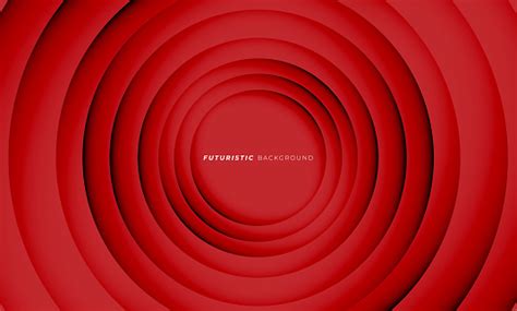 Background Red Color Circle Futuristic And Seamless Pattern Gradients Business Design Abstract