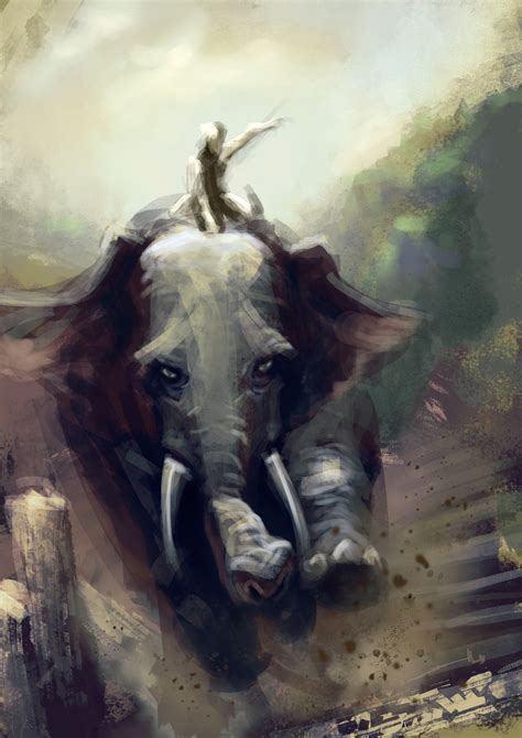 Artstation Elephant Rider
