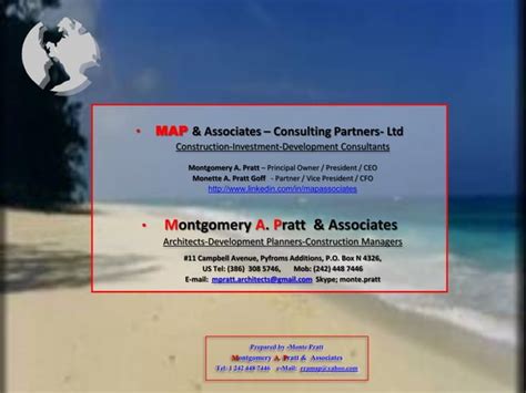 Map And Associates Projects Ppt