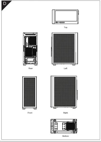 Dlc 29 Full Mesh Luxury Pc Chassis Installation Guide