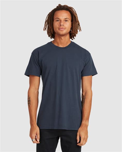 Mens Premium Wave Wash T Shirt Navy Billabong Au