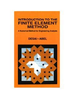INTRODUCTION TO THE FINITE ELEMENT METHOD Introduction To The Finite Element Method Pdf PDF PRO