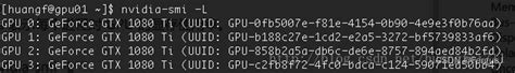 gpu状态监测 nvidia smi 命令详解 nvidiasmi查看gpu csdn博客