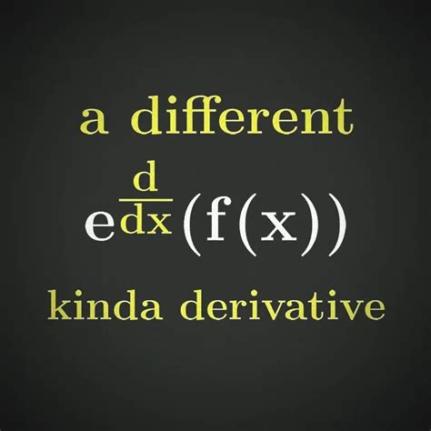 Kamaal Mirza On Linkedin Some Scribbling About The Exponential Derivative