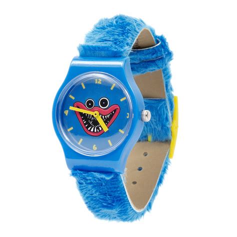 Poppy Playtime Huggy Wuggy Wrist Watch Adjustable Watch W Fuzzy Fu