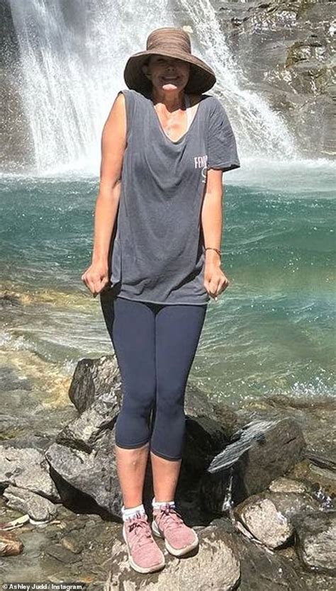 Ashley Judd Shares Photo Of Herself Walking Again In Switzerland After