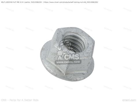 Self Locking Nut M8 109 For Ktm Order At Cmsnl