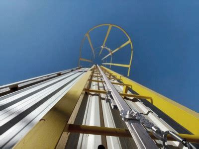 Sistema De Riel Para Uso Vertical En Escalera H Rail Vertical
