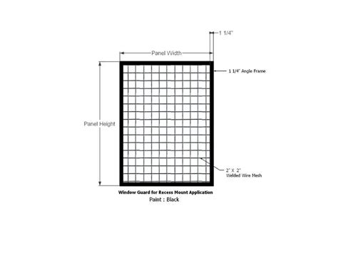 Wire Mesh Window Guard Glassessential
