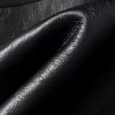 Womens Vintage 1980s Handmade Real Shearling Black Leather Bomber