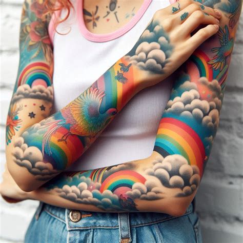 Cloud Sleeve Your Own Tattoo Design Custom Designs Crafted For