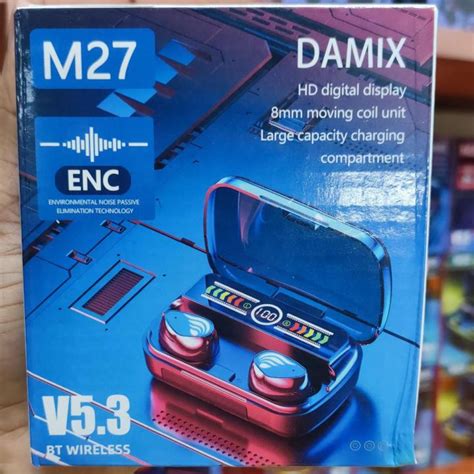 M27 Tws Wireless Earphones Bluetooth53 Stereo Headphones Sport