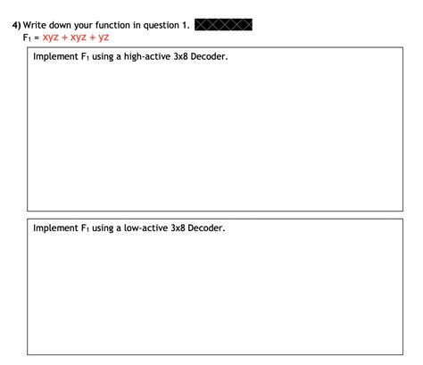 Solved 4 Write Down Your Function In Question 1 F1 Xyz