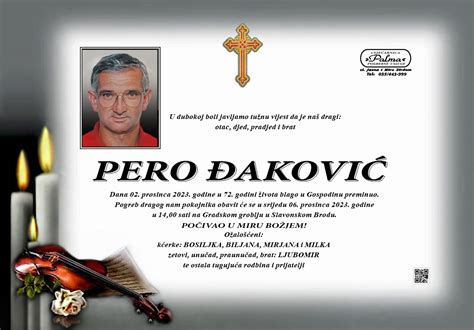 ĐakoviĆ Pero 1952 Palma