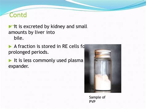 Plasma Volume Expanders Pptx