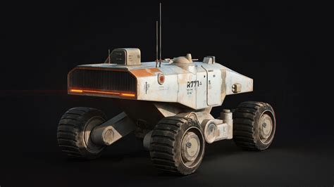 3d Model Martian Space Rover Mars Explorer Vr Ar Low Poly Cgtrader
