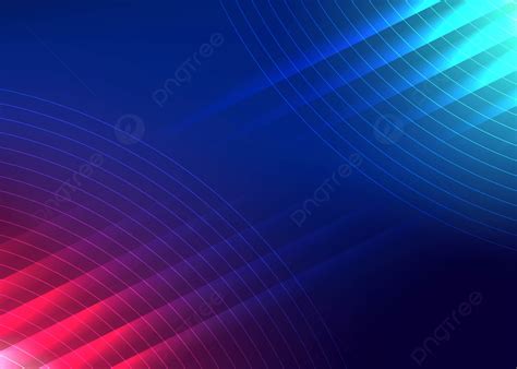 Blue Red Gradient Circle Technology Background Wallpaper Technology