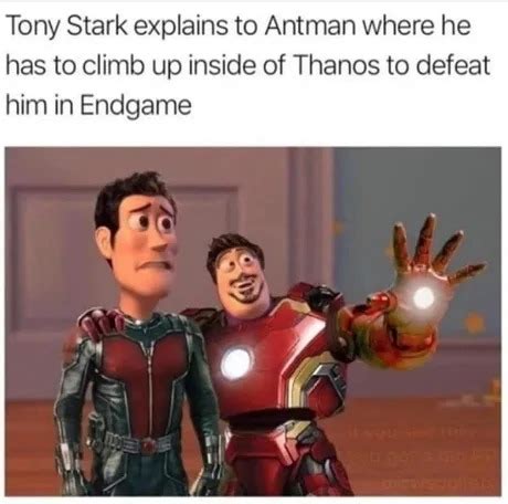 Tony Stark Avengers Meme