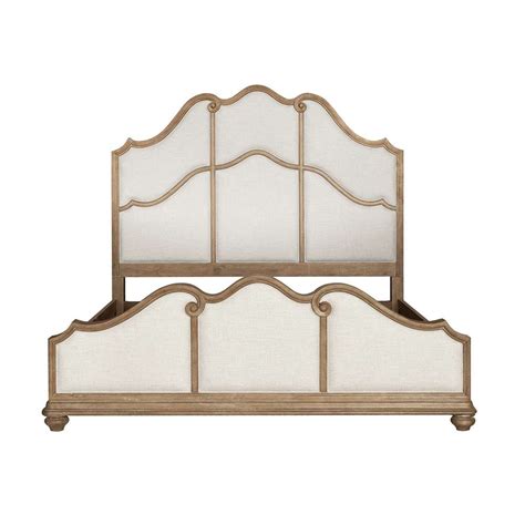 Pulaski Weston Hills Queen Upholstered Bed P293 Br K1 Afa Stores