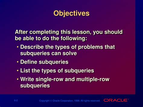 Ppt Subqueries Powerpoint Presentation Free Download Id6473908