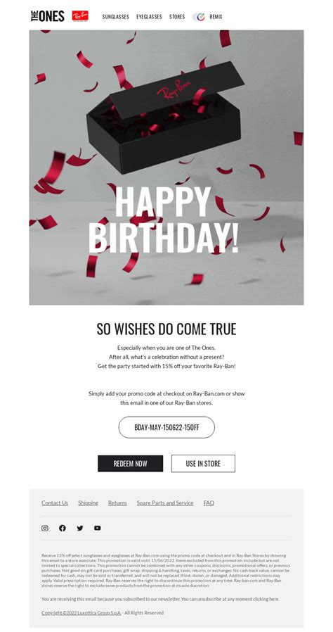 20 Happy Birthday Email Marketing Design Template Examples Happy