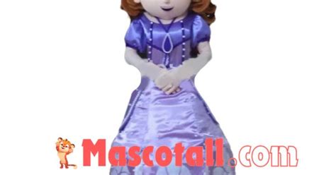 Beautiful Princess Sofia Mascot Costume