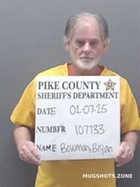 Bryan Dennis Bowman 02 07 2025 Pike County Mugshots Zone
