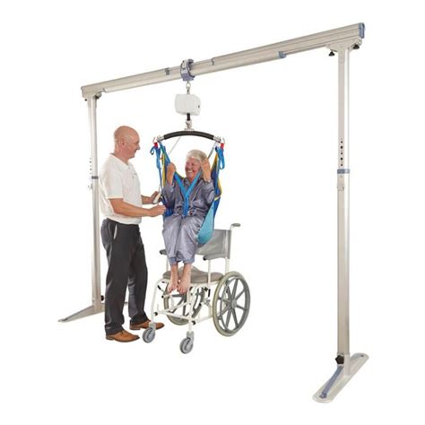 Prism Free Standing Gantry With Cp200 Portable Hoist For Safe Patient