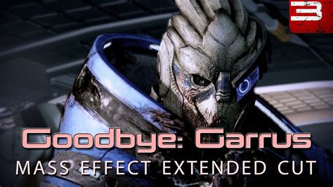Garrus Romance Goodbye Extended Cut Dlc Mass Effect 3 Youtube
