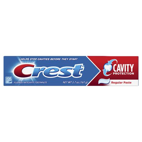 Crest Cavity Protection Toothpaste Regular Paste 57 Oz