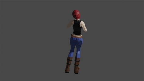 3d Girl Dance Animation Turbosquid 1598342