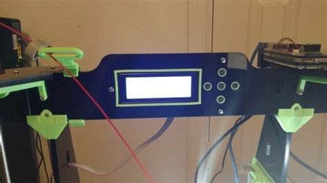 3d Print Anet A8 Lcd Bezel For V1 And V2・cults