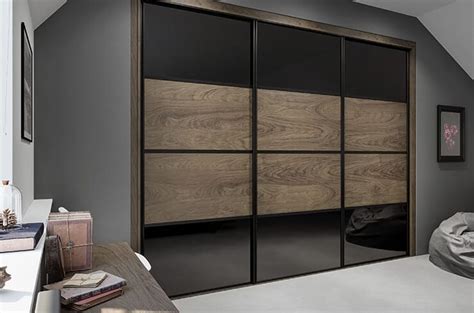 Classic Black Frame With Grey Tinted Mirror And Black Glass Sdwc