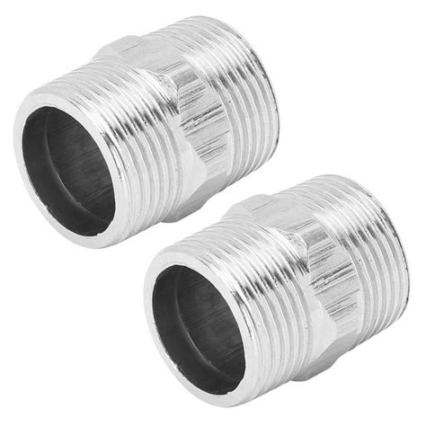 Conector De Tubería 2 Piezas Conector Roscado De Rosca Macho De 1 Pulgada Conector De Rosca