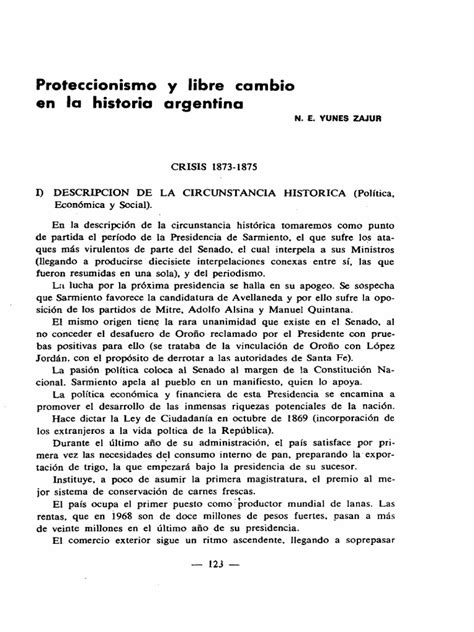 Libre Cambio Y Proteccionismo Pdf Pdf Proteccionismo Bancos