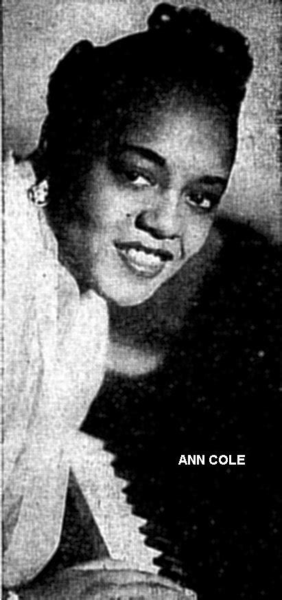 Marv Goldbergs Randb Notebooks Ann Cole