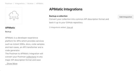 Integrate Postman With Apimatic Postman Api Documentation
