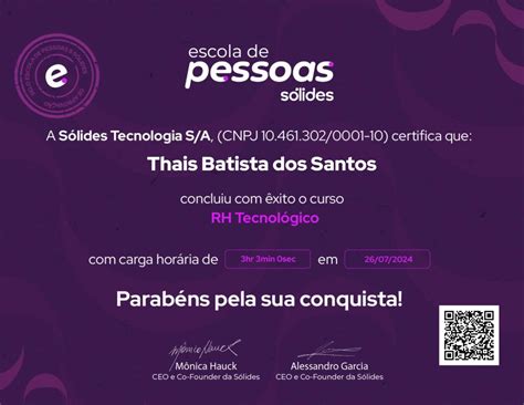 Course Completion Certificate Thais B