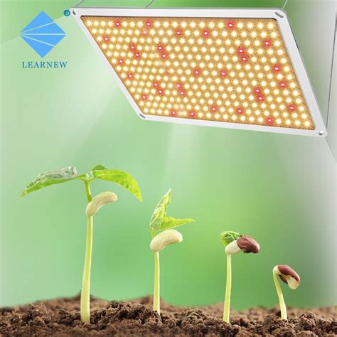 Led Panel Grow Light 100w 120w Full Spectrum Growing Indoor Learnew