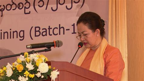 ပြည်ထောင်စုဝန်ကြီး ၏ အဖွင့်အမှာစကား မြန်မာဘေးအန္တရာယ်တုံ့ပြန်ရေးအဖ