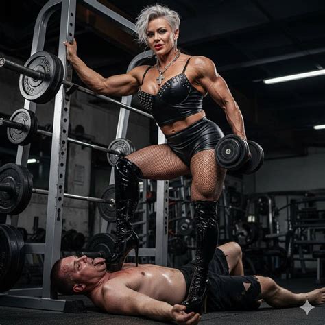 Dominatrix In The Gym By Supergod79saimuscle On Deviantart
